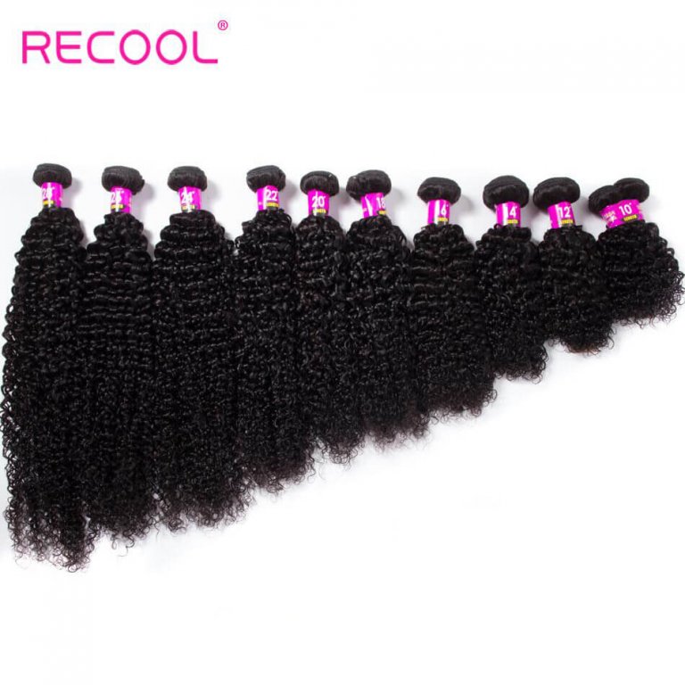 Curly Wave Hair 3 Bundles Hair Human Hair | Recool Hair