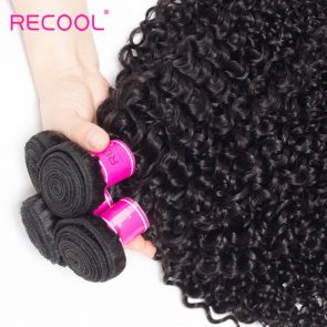 Curly Wave Hair 3 Bundles Hair Human Hair | Recool Hair