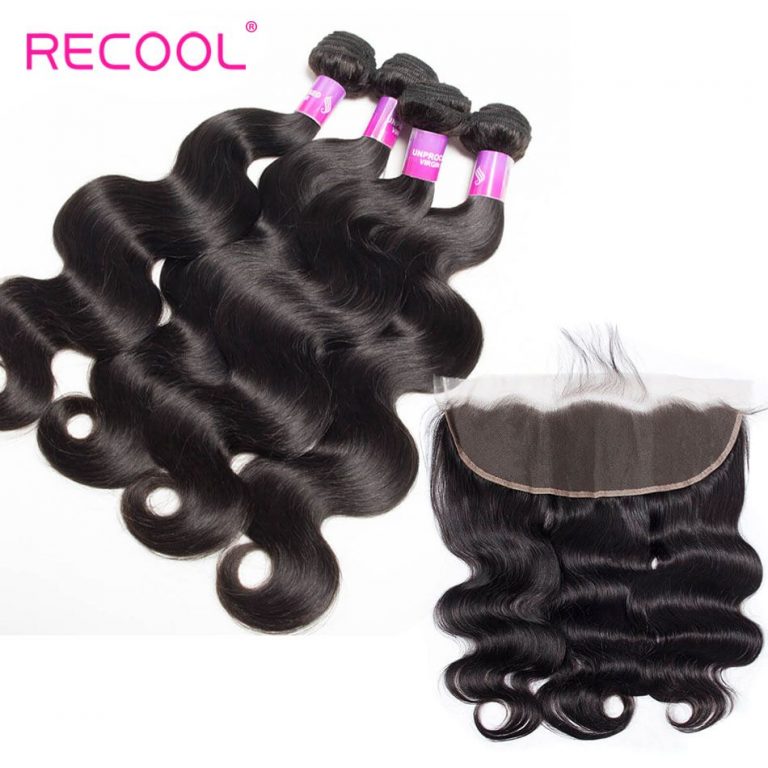 Virgin Body Wave Human Hair 5X5 Lace Closure | Recool Hair