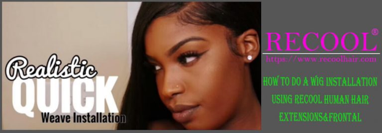 How To Do A Quick Malaysian Straight Weave Installation With My Leave ...