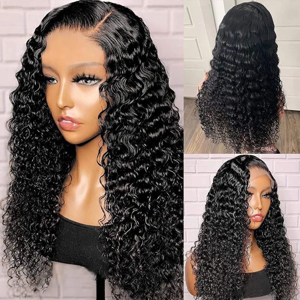Deep Wave 360 Lace Frontal Human Hair Wigs | Recool Hair