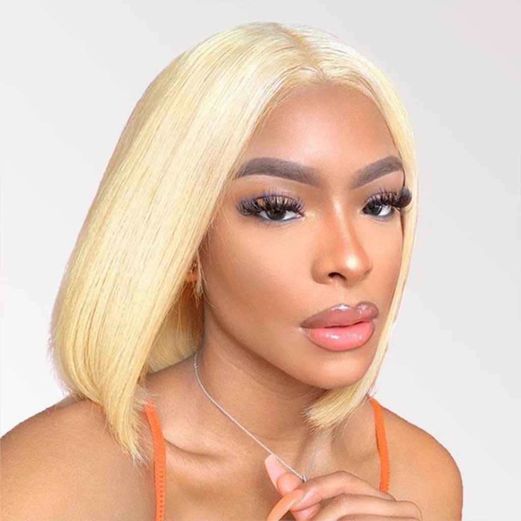 Water Wave Bob Wig Short 13x4 Lace Front Wigs | Recool Hair