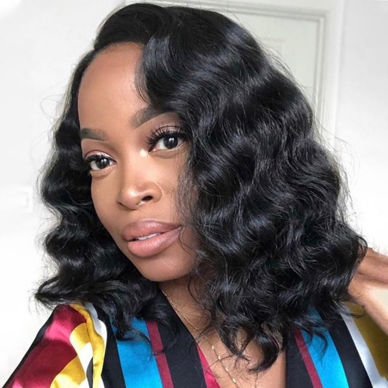 Loose Deep Wave Bob Wig 13x4 Lace Front Wig | Recool Hair