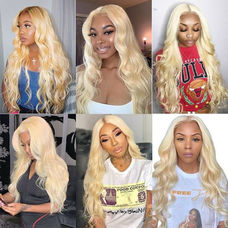 613 Blonde Body Wave 13x6 Lace Front Wigs | Recool Hair