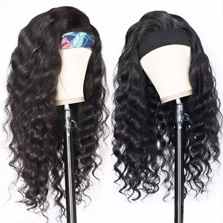 Loose Deep Wave Headband Wig Gluless Wig | Recool Hair Loose Deep Wave Headband Wig Gluless Wig | Recool Hair