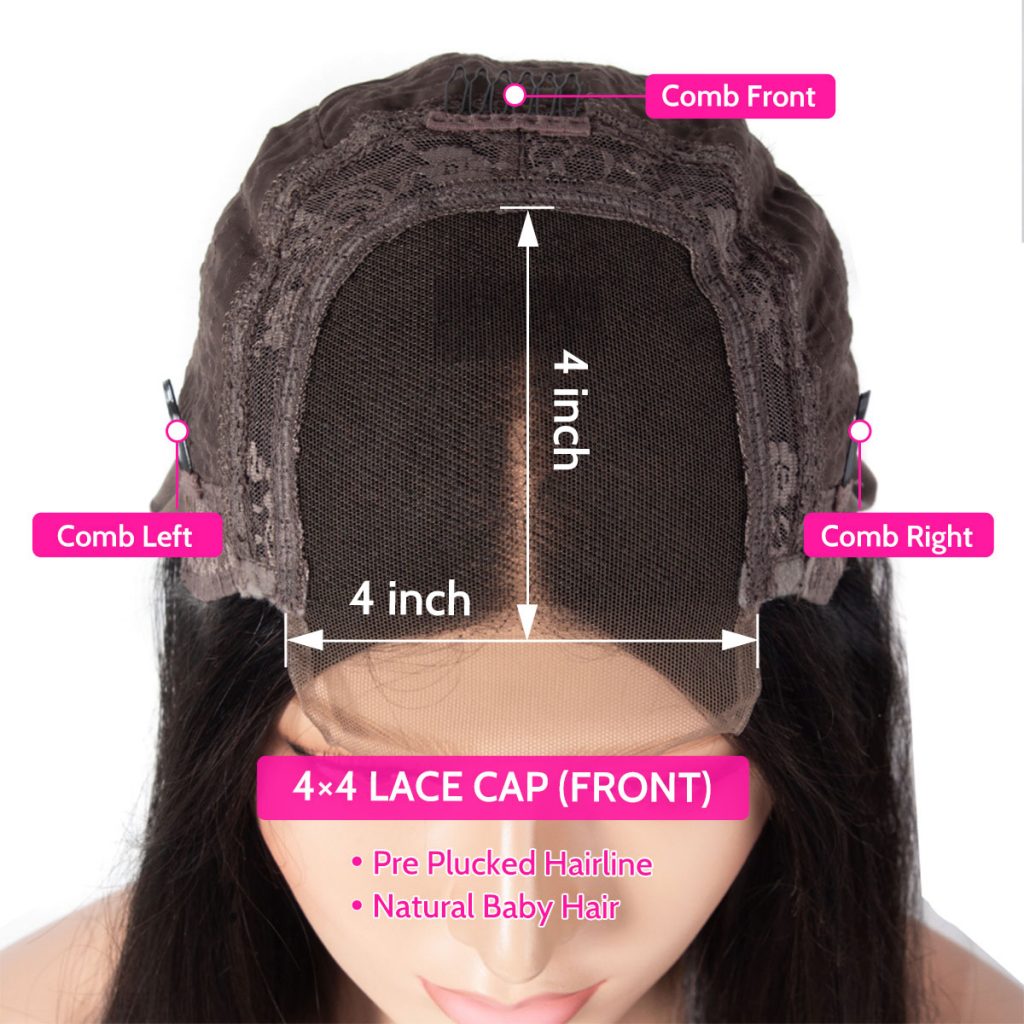 Brazilian 4x4 Lace Front Human Hair Wigs | Recool Hair