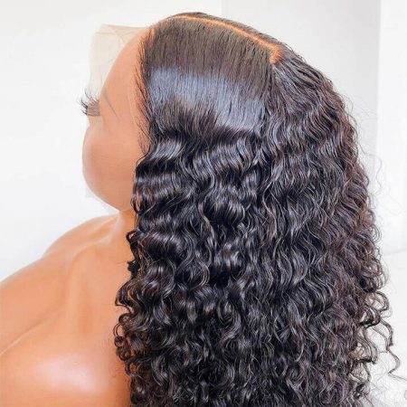 Brazilian Deep wave short wig13x4 lace front wig|Recool Hair