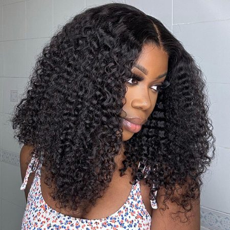Brazilian Deep wave short wig13x4 lace front wig|Recool Hair
