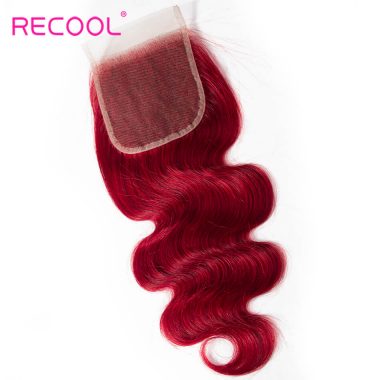 Brazilian Body Wave Hair 3 Bundles With Closure |Recool Hair