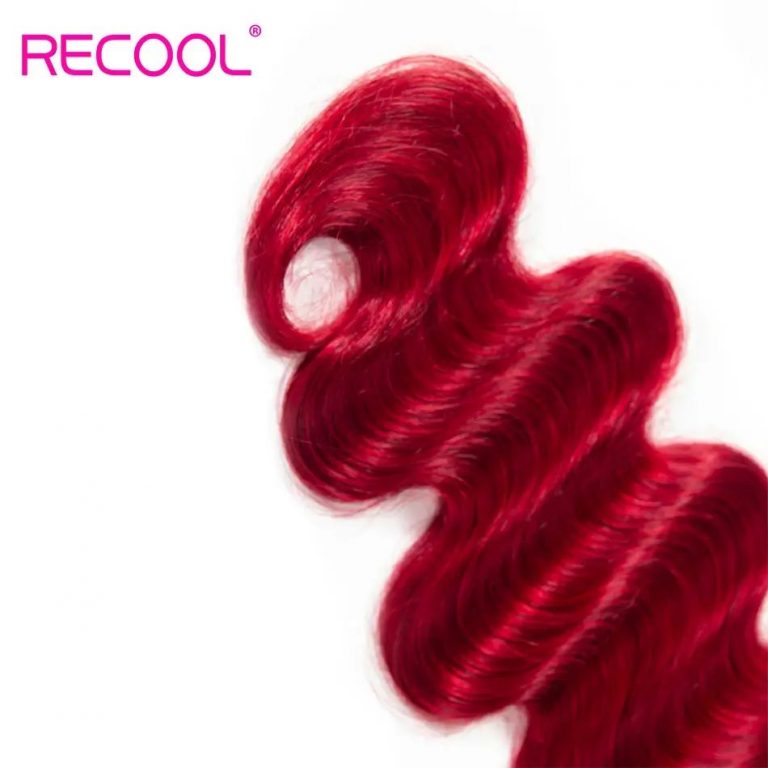 Brazilian Body Wave Hair 3 Bundles With Closure |Recool Hair