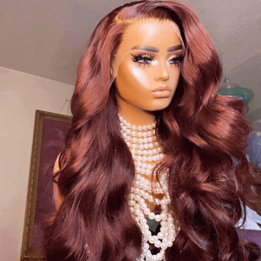 Reddish Brown #33 Body Wave HD Lace Wig | Recool Hair