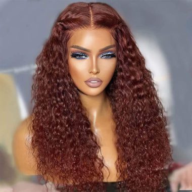 Reddish Brown #33 Water Wave HD Lace Wig | Recool Hair