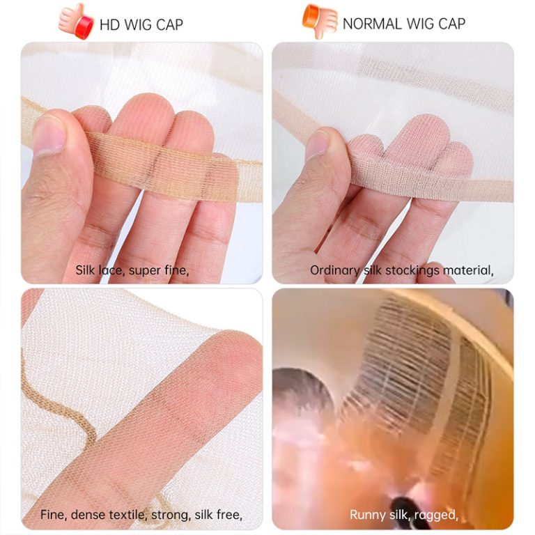 10 Pieces Wig Caps Invisible HD Wig Cap | Recool Hair
