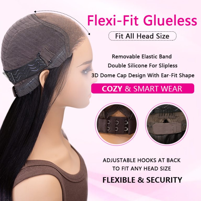 Deep Wave Wear Go Glueless 9x6 6x5 Flexi-Fit Wig| Recool Hair